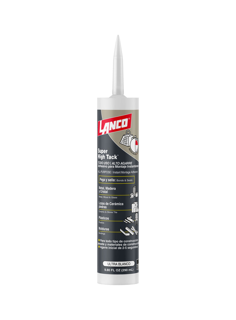 Lanco Adhesivo de Montaje Super High Tack (Ultra Blanco) – Lanco Chile