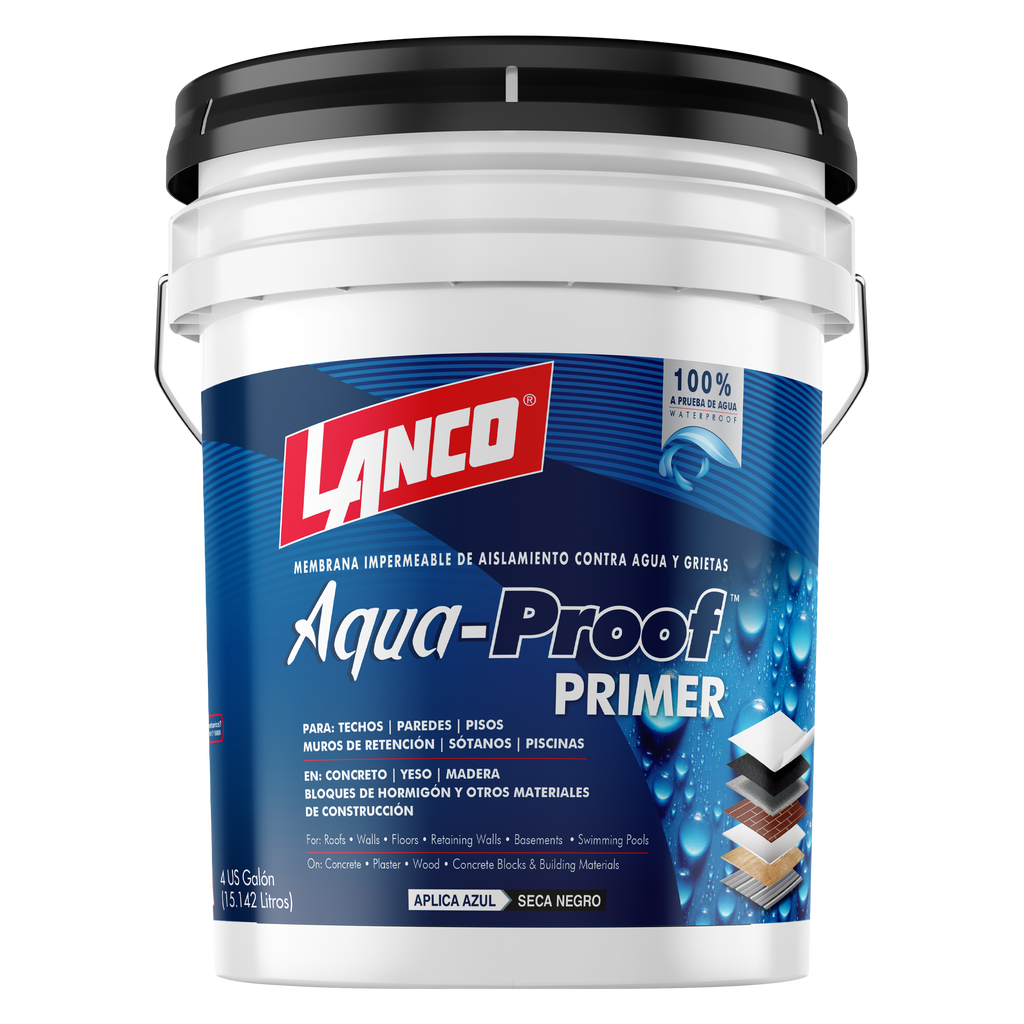 Lanco Membrana Impermeabilizante Aqua Proof (Negro) – Lanco Chile