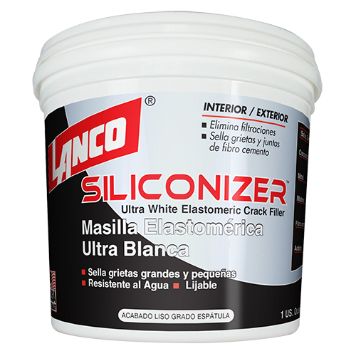 Lanco Masilla Elastomérica Siliconizer (Blanco) – Lanco Chile