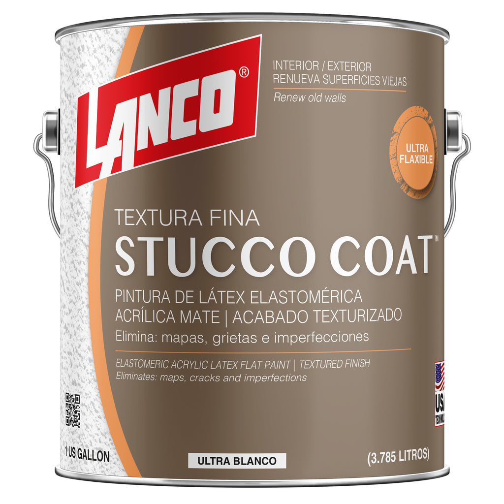 Lanco Pintura Elastomérica Texturizada Stucco Coat 1GL – Lanco Chile